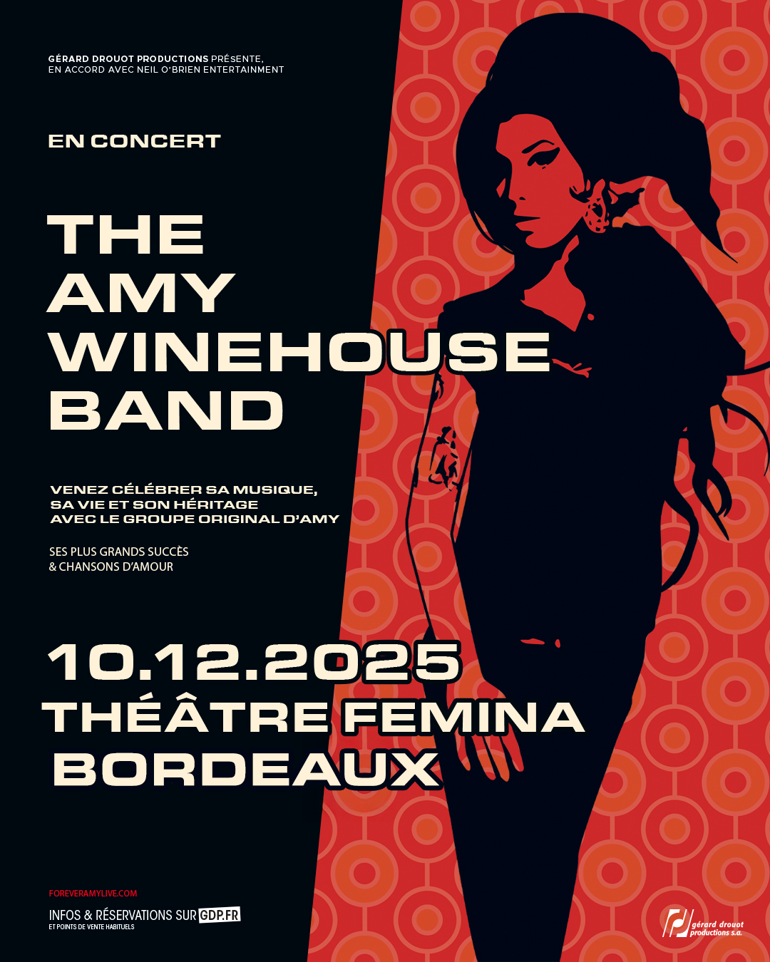 The Amy Winehouse Band à Bordeaux — Théâtre Femina
