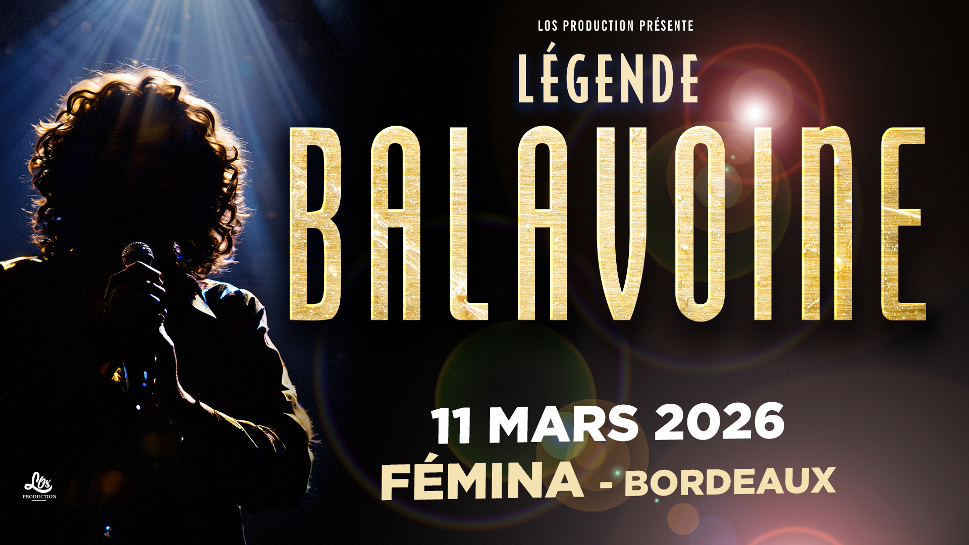 Légende Balavoine à Bordeaux — Théâtre Femina